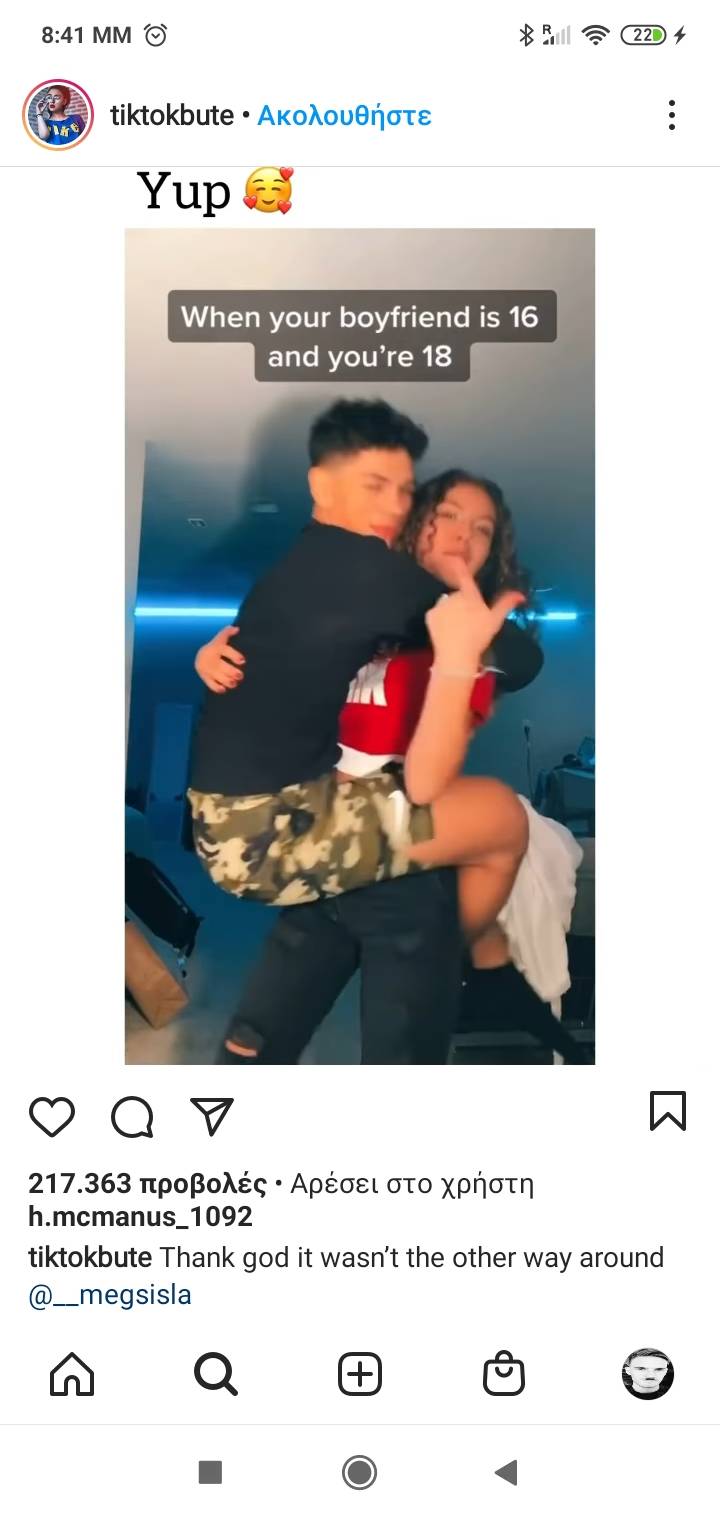 The caption. | Scrolller