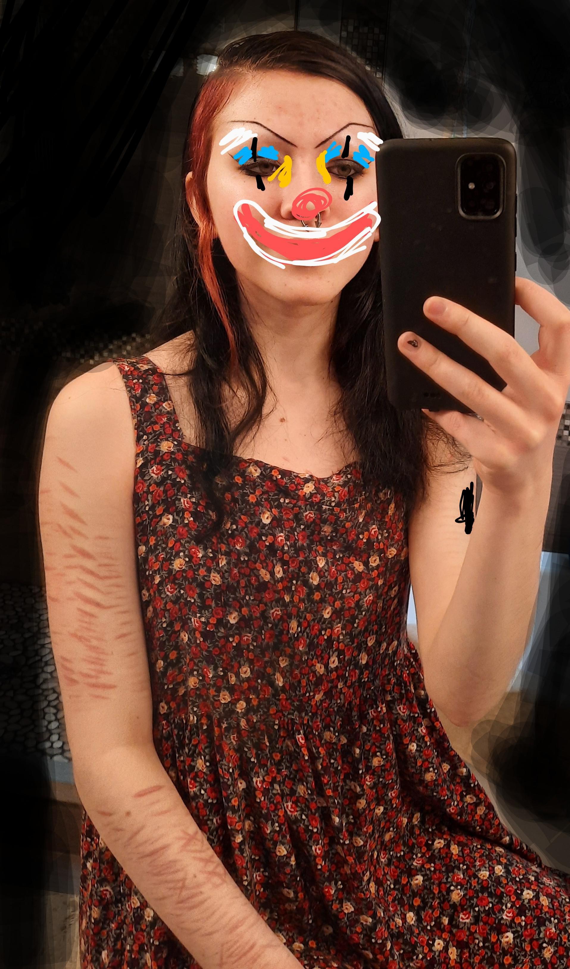 The clown behind the mental illness ! | Scrolller