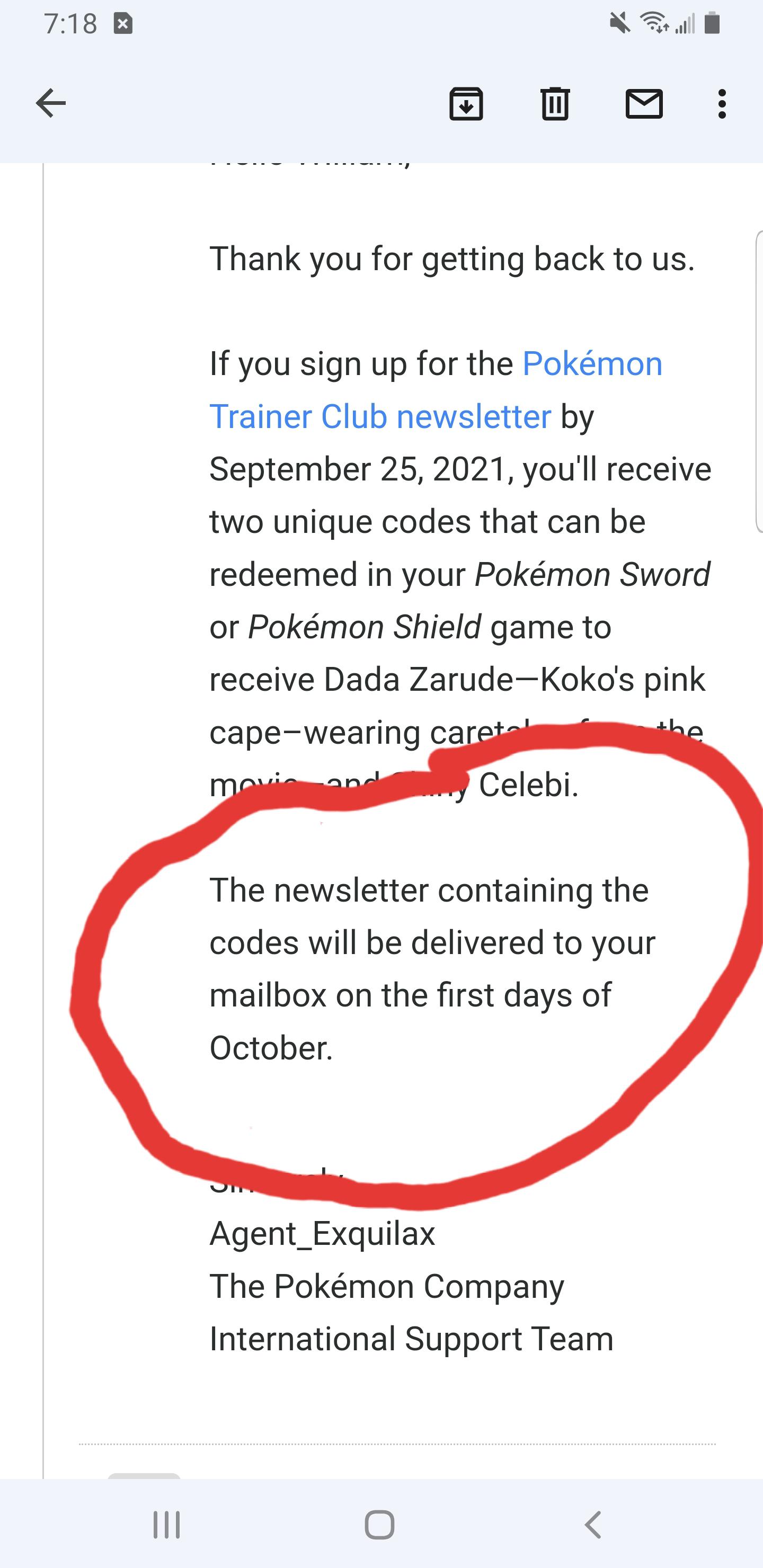 The codes will release in early October | Scrolller
