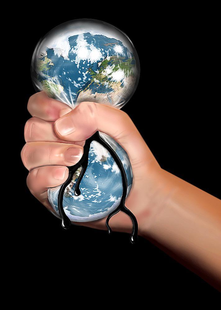 The Cost of Oil, Digital Art, myself, 2015 | Scrolller