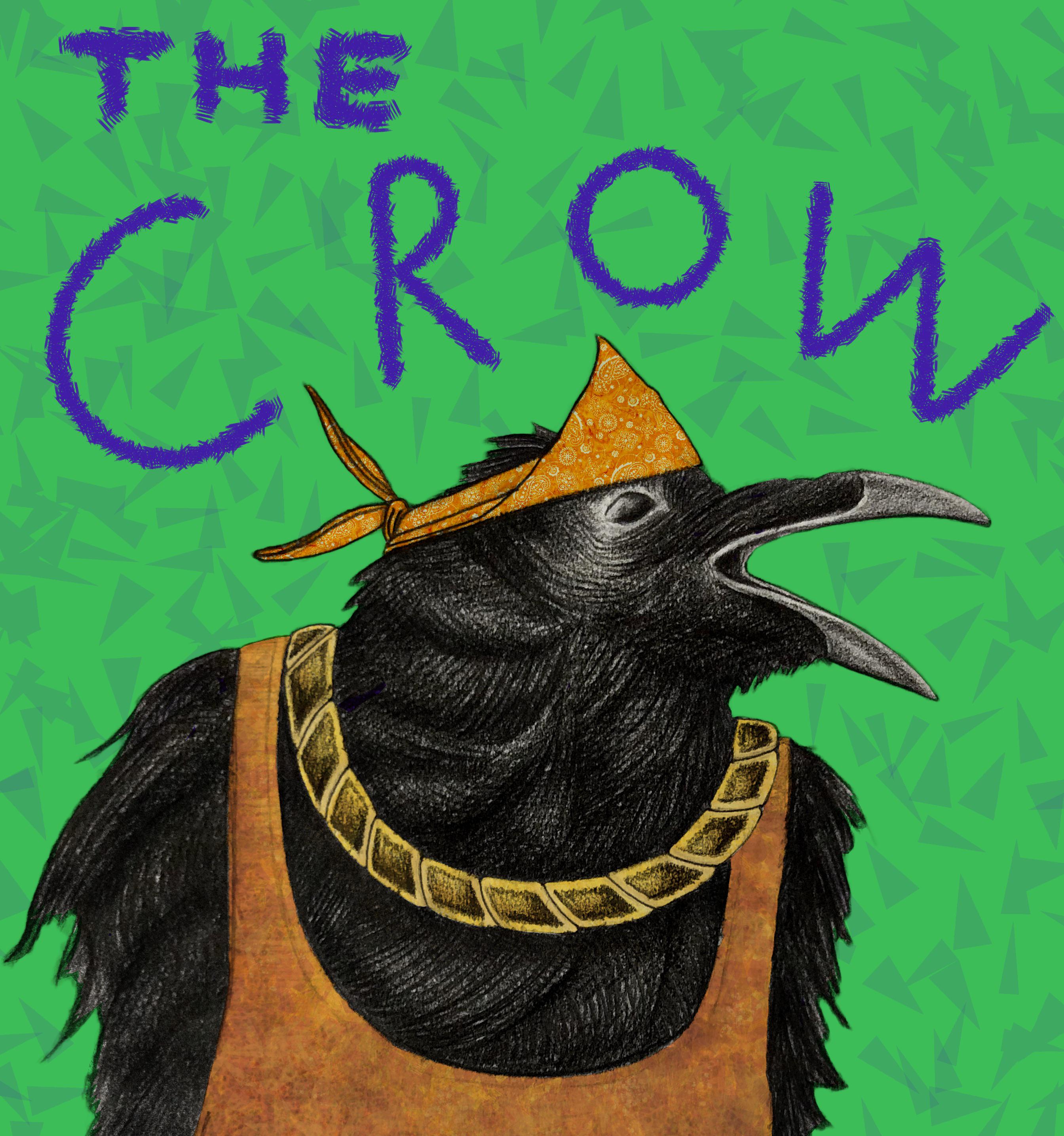 The Crow, me, digital, 2020 | Scrolller