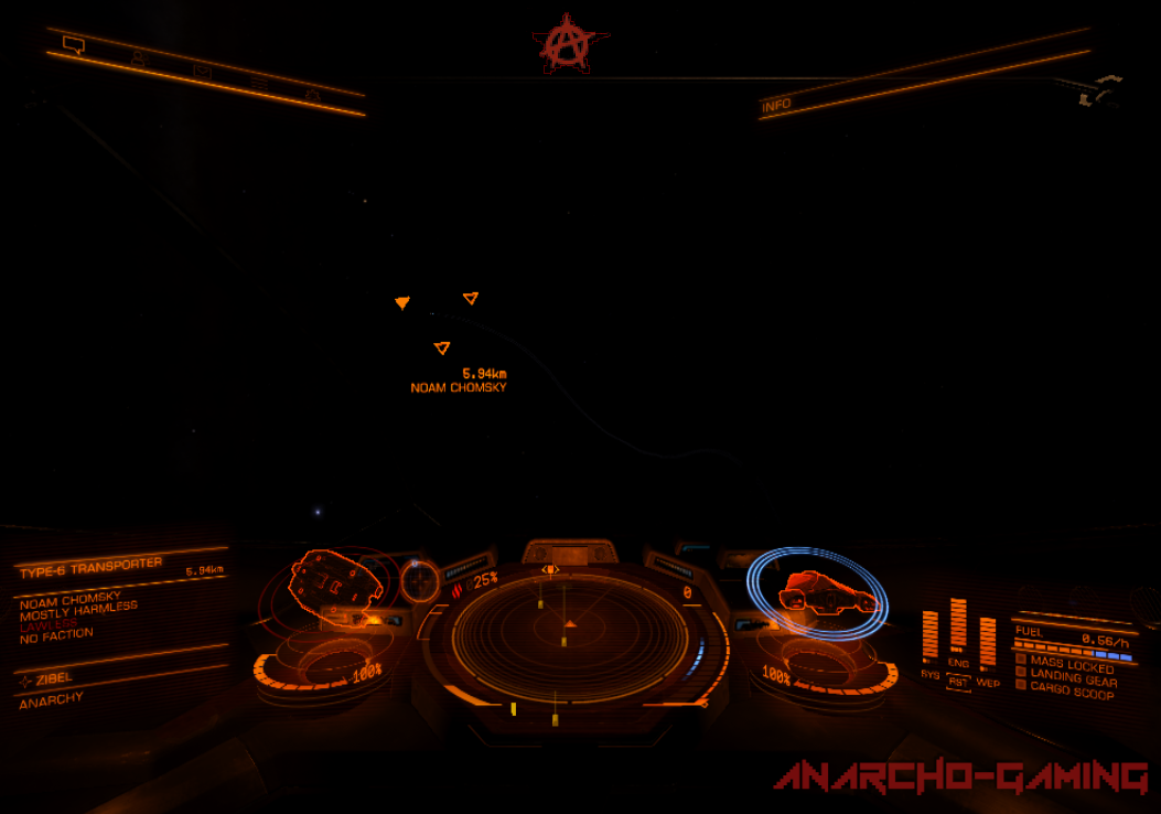 The day I met Noam Chomsky in outer space [Elite: Dangerous] | Scrolller