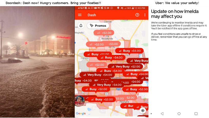 The difference between DoorDash and Uber became clear yesterday. True colors. | Scrolller