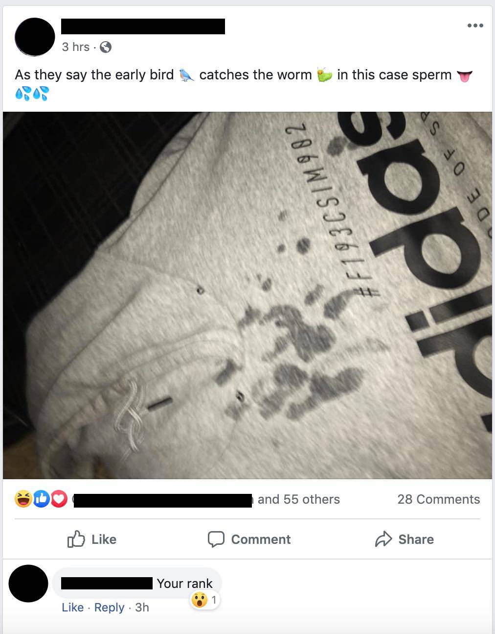 “The early bird catches the sperm” | Scrolller