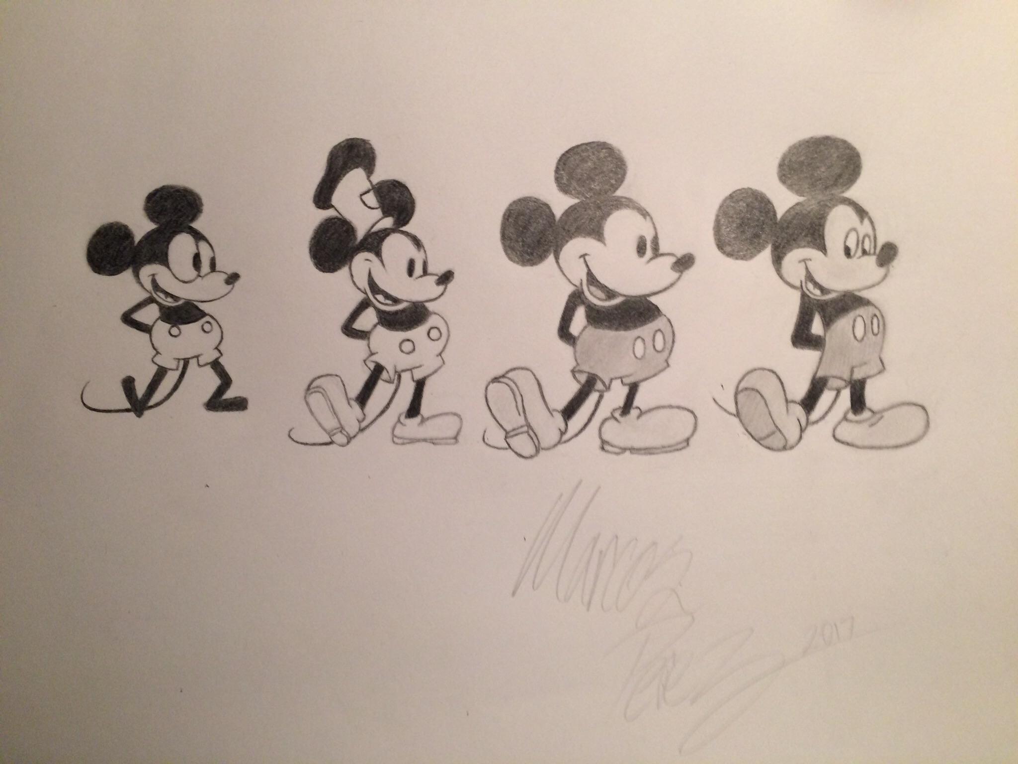 The Evolution of Mickey Mouse | Scrolller