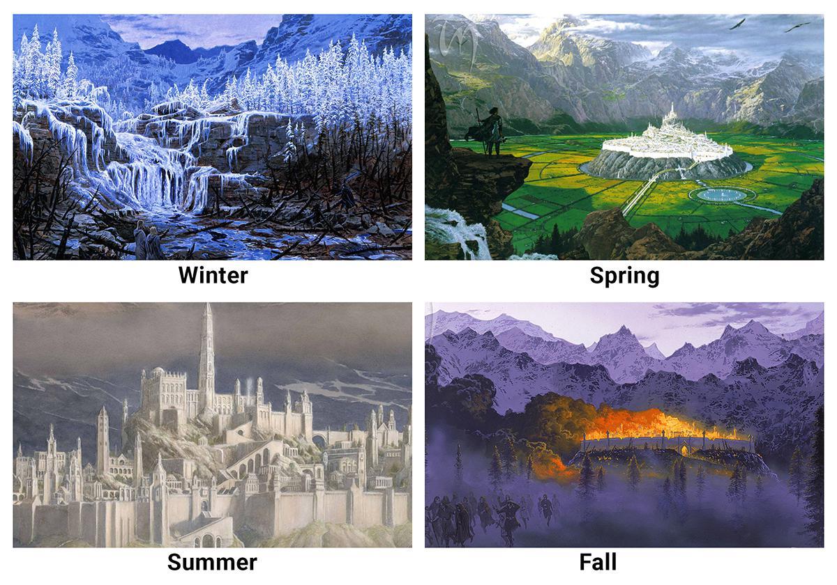 The Four Seasons of Gondolin | Scrolller