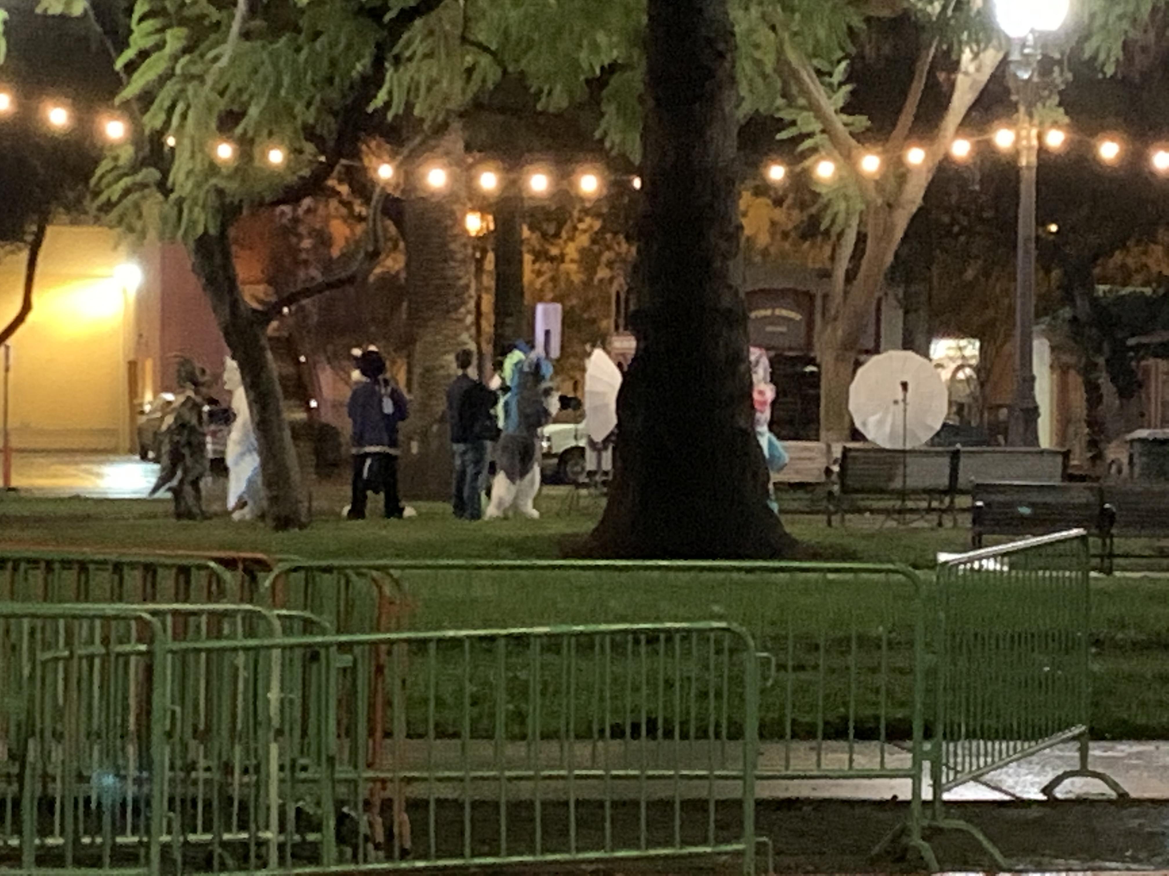 The furries are emerging, Cesar Chavez, Downtown SJ | Scrolller