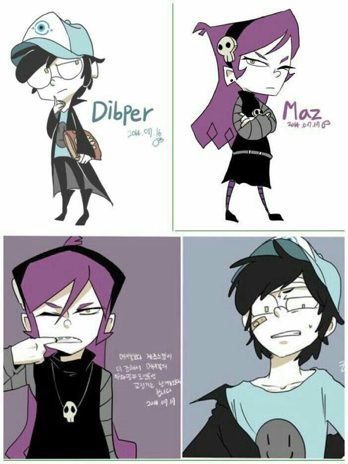 The fusion version of Dib - Dipper and Mabel- Gaz. | Scrolller