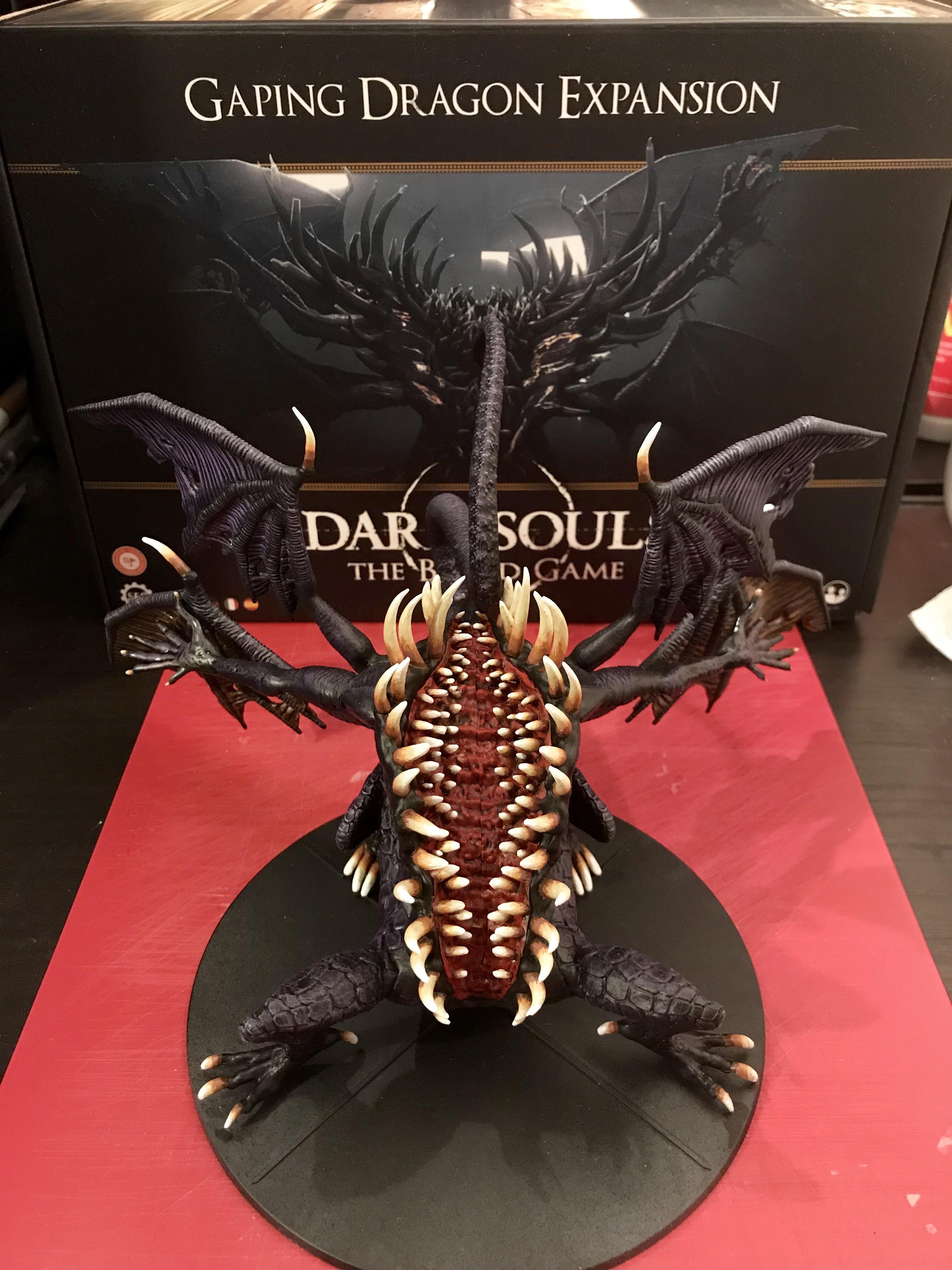 The Gaping Dragon, my first painted miniature. | Scrolller