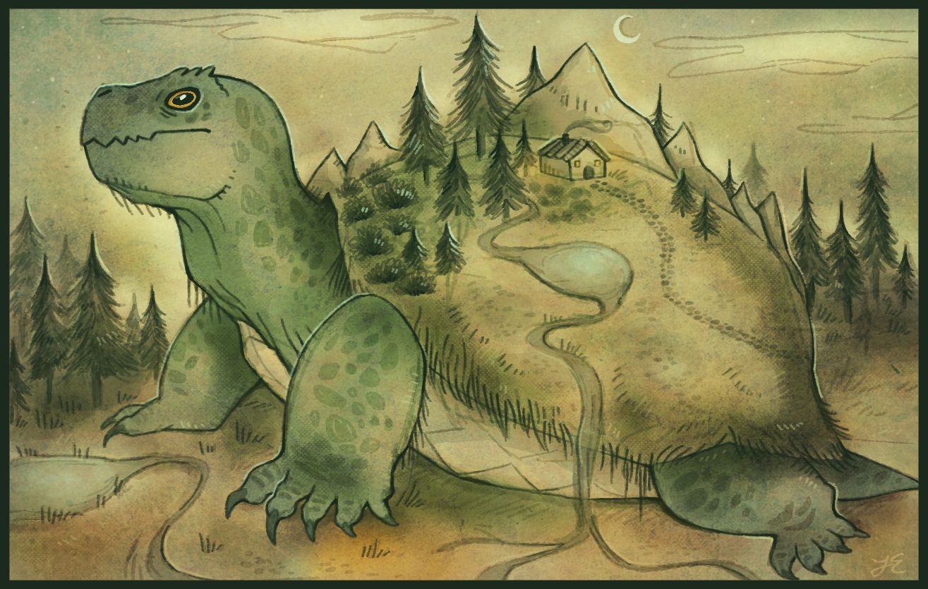 The Great Turtle by Paleona | Scrolller