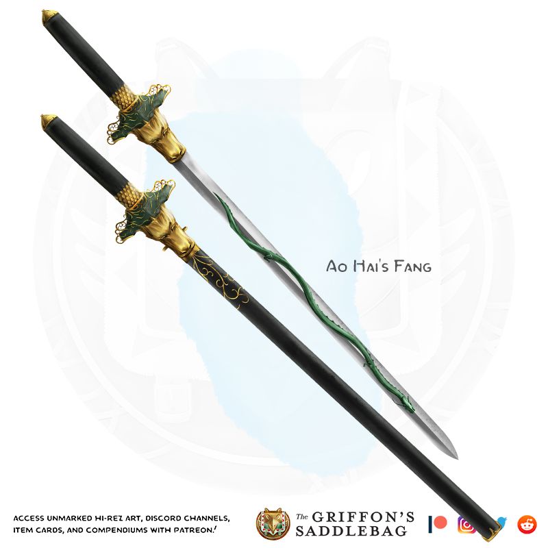 {The Griffon's Saddlebag} Ai Hao's Fang | Weapon (longsword) | Scrolller
