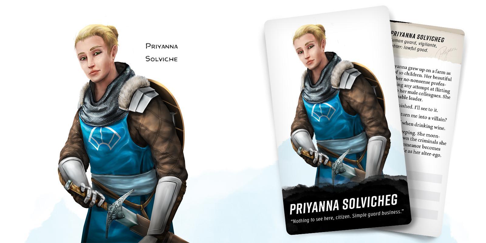 {The Griffon's Saddlebag} Priyanna Sovicheg | Lawful Good Human | Scrolller