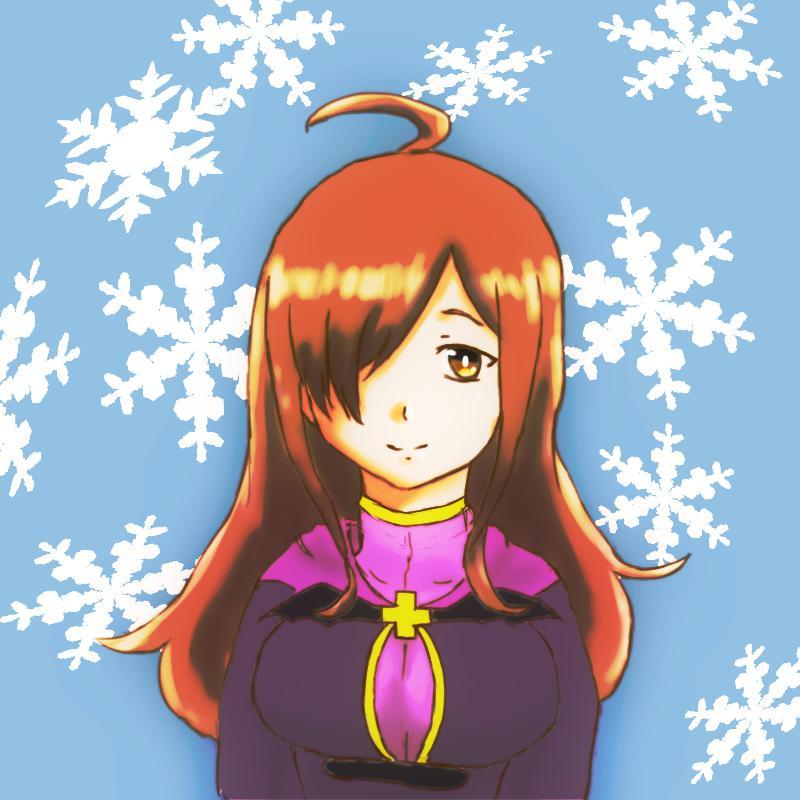 The Ice Witch with snowflakes. | Scrolller