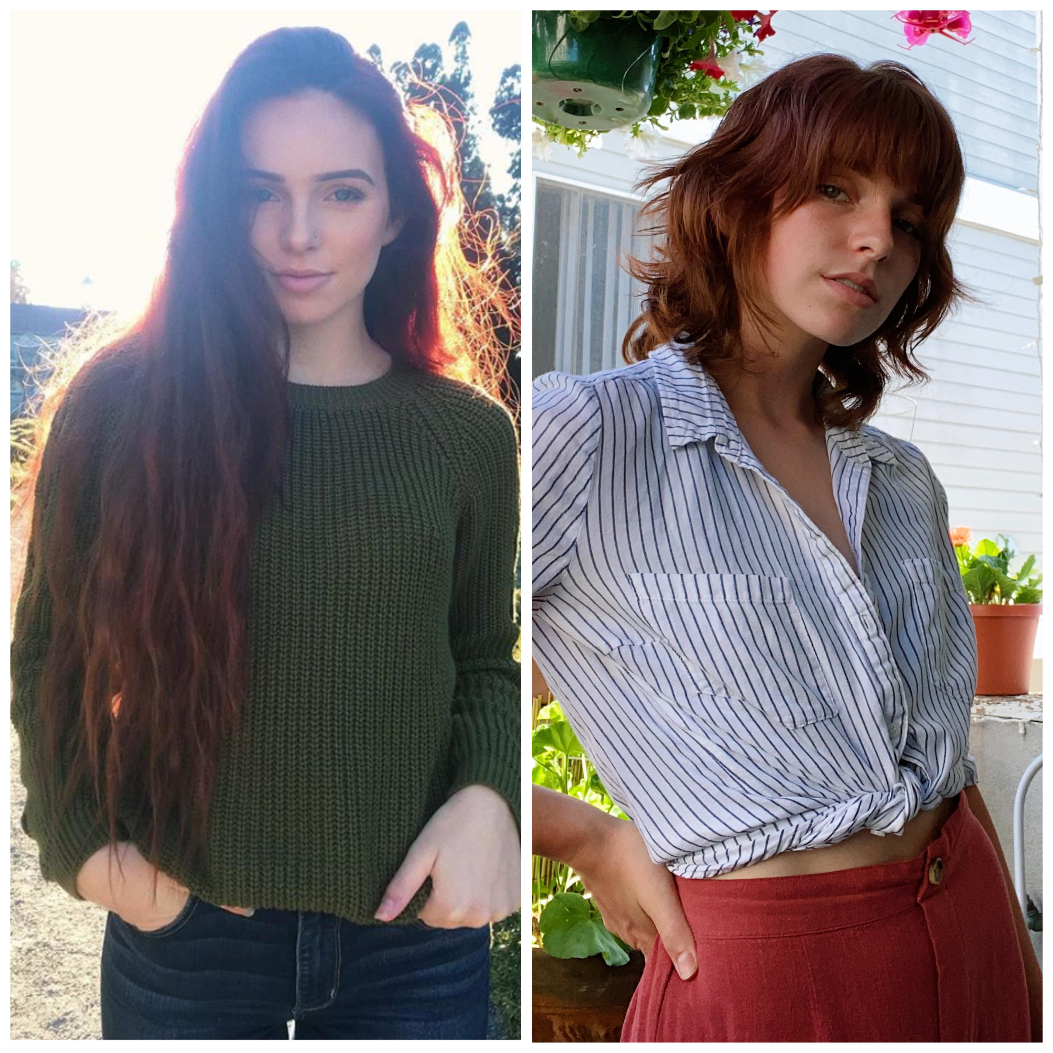 The internet wanted a before and after my life changing shag | Scrolller