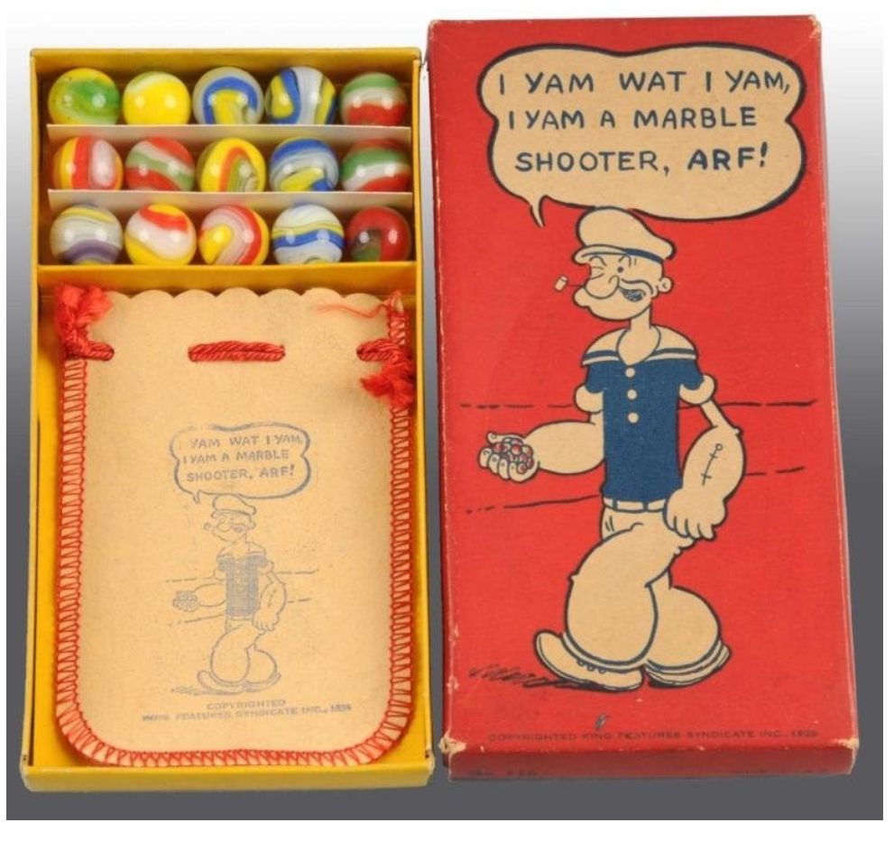 The legendary Popeye and some of the color combos. | Scrolller