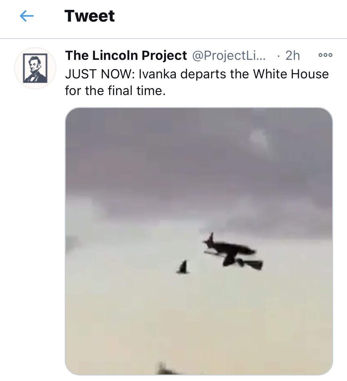 The Lincoln Project got jokes today! | Scrolller