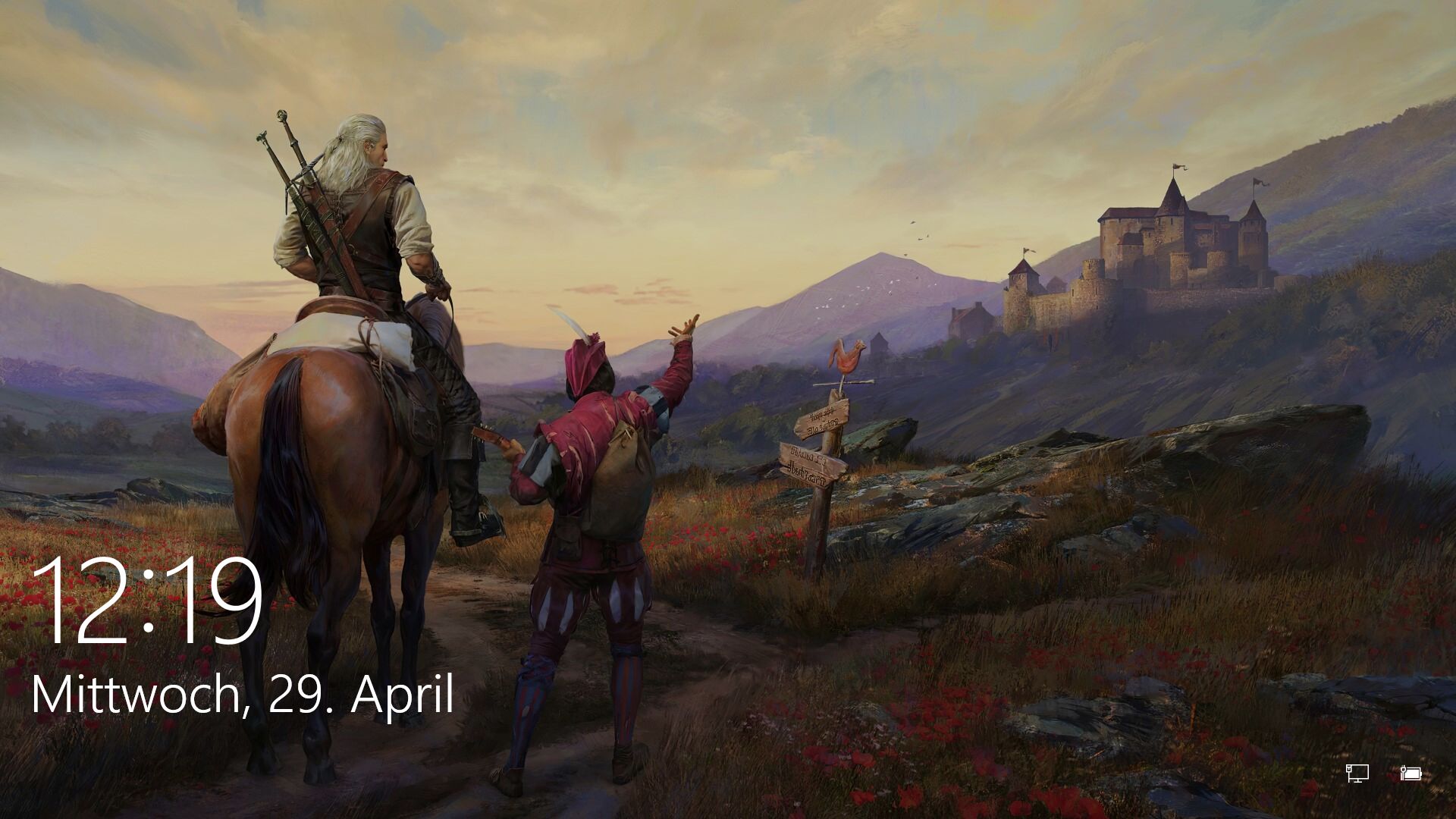 The loading screen is just too damn beautiful, had to make it my lock ...