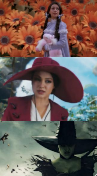 The Many Different Characters of Mila Kunis in 'The Wizard of Oz' | Scrolller