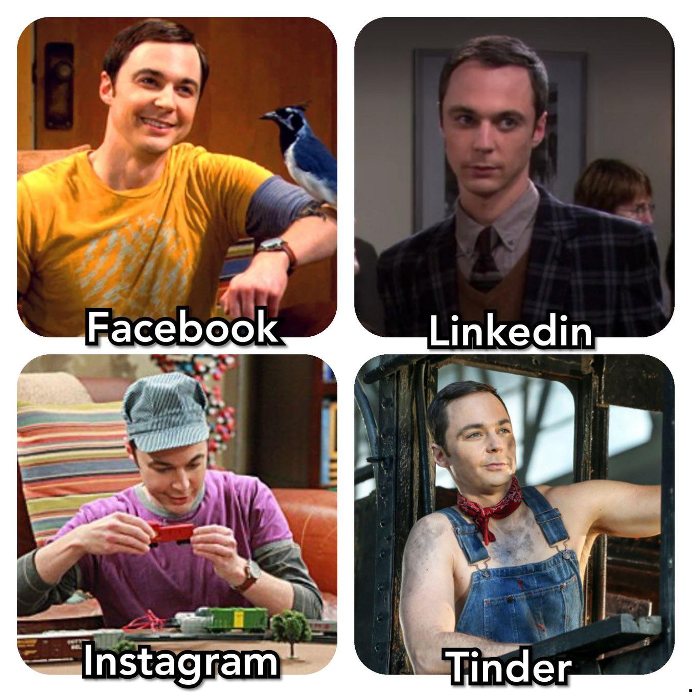 The many versions of Sheldon... | Scrolller