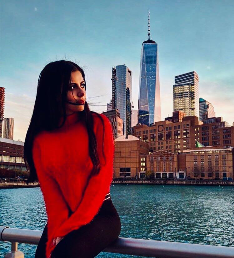 The missed see through red sweater | Scrolller