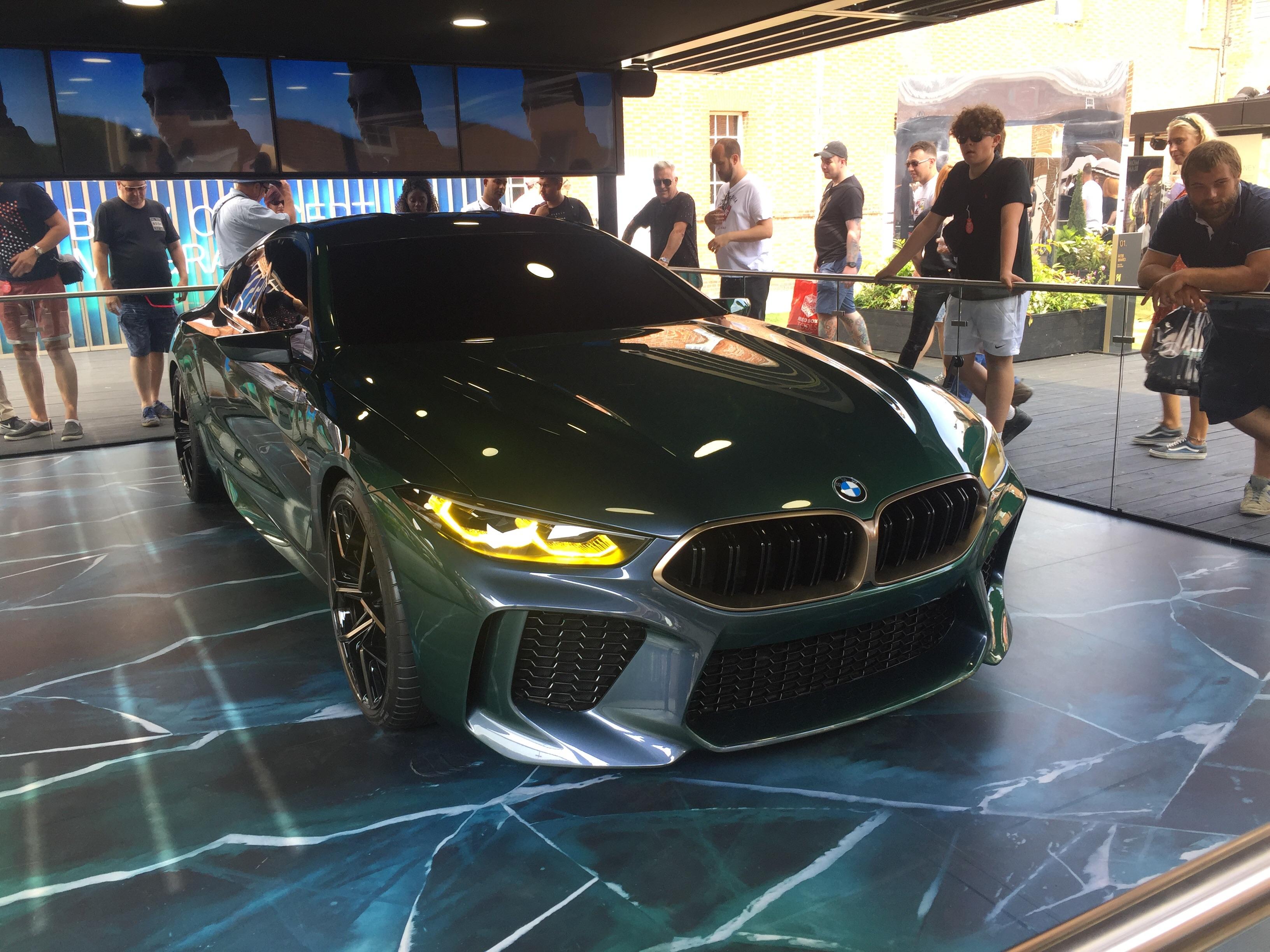 The new BMW M8 seen at Goodwood Festival of Speed. | Scrolller