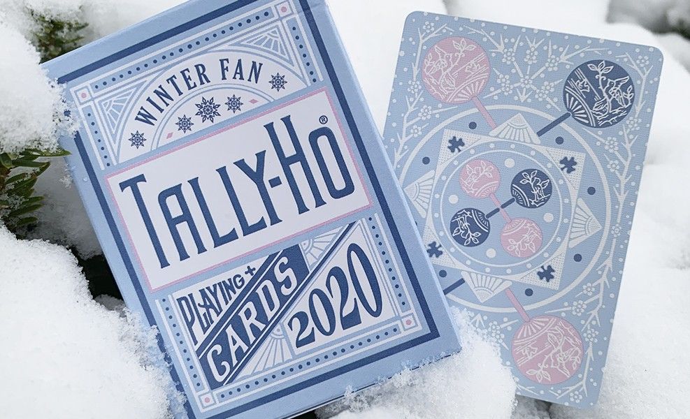 Winter Fan Tally Ho Playing Cards | Scrolller