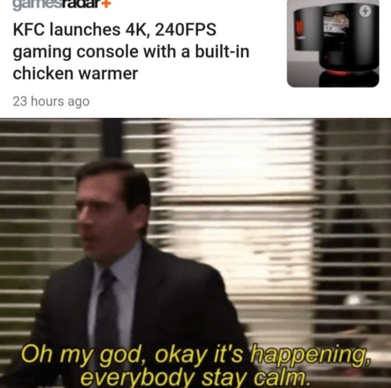 The next GEN - KFC CONSOLE | Scrolller