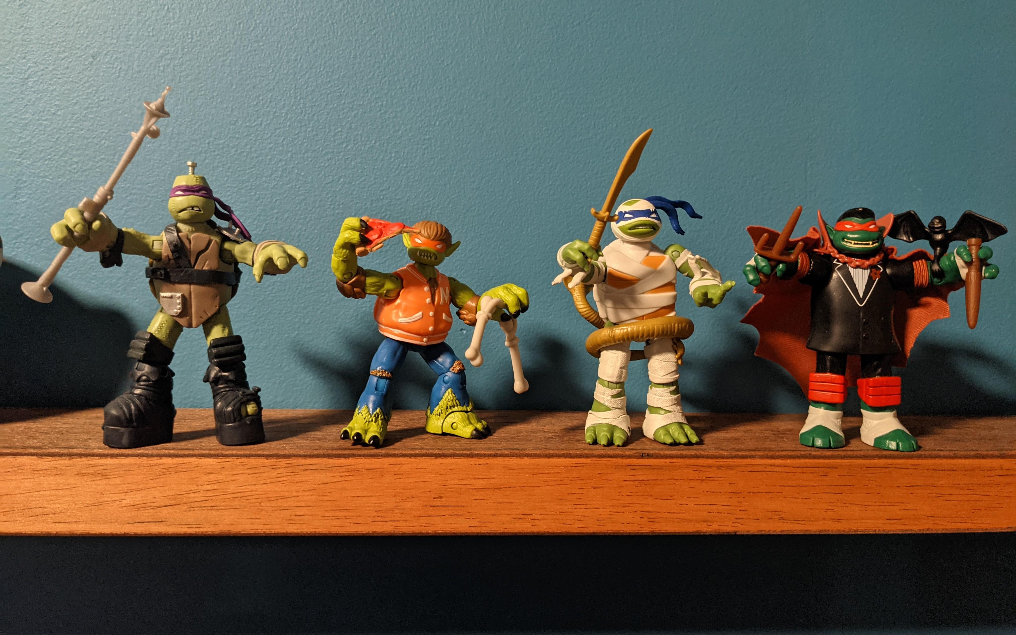 The Ninja Turtles are ready for Halloween 🎃 | Scrolller