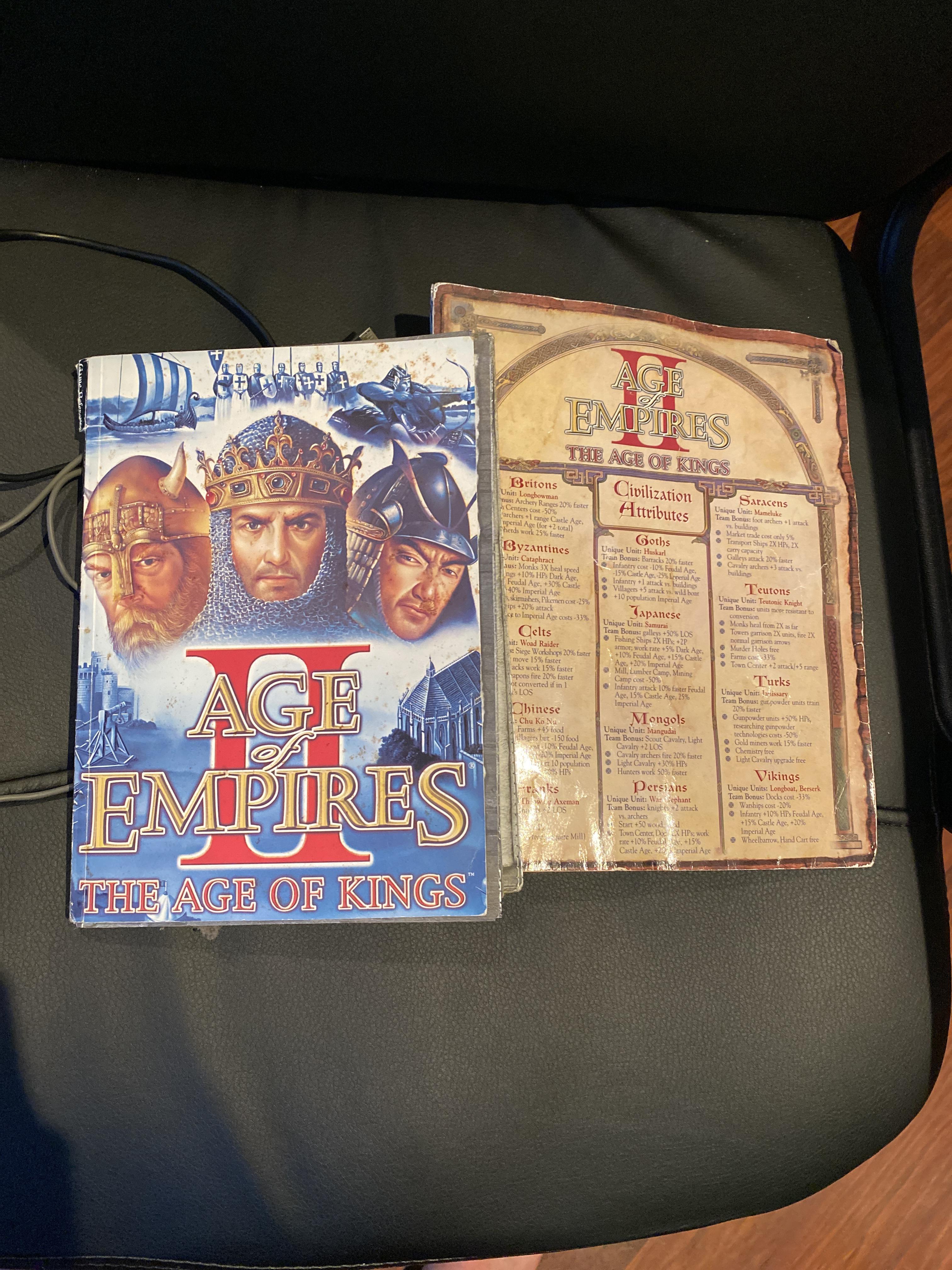 The nostalgia - I received age of empires 2, age of kings on this day ...