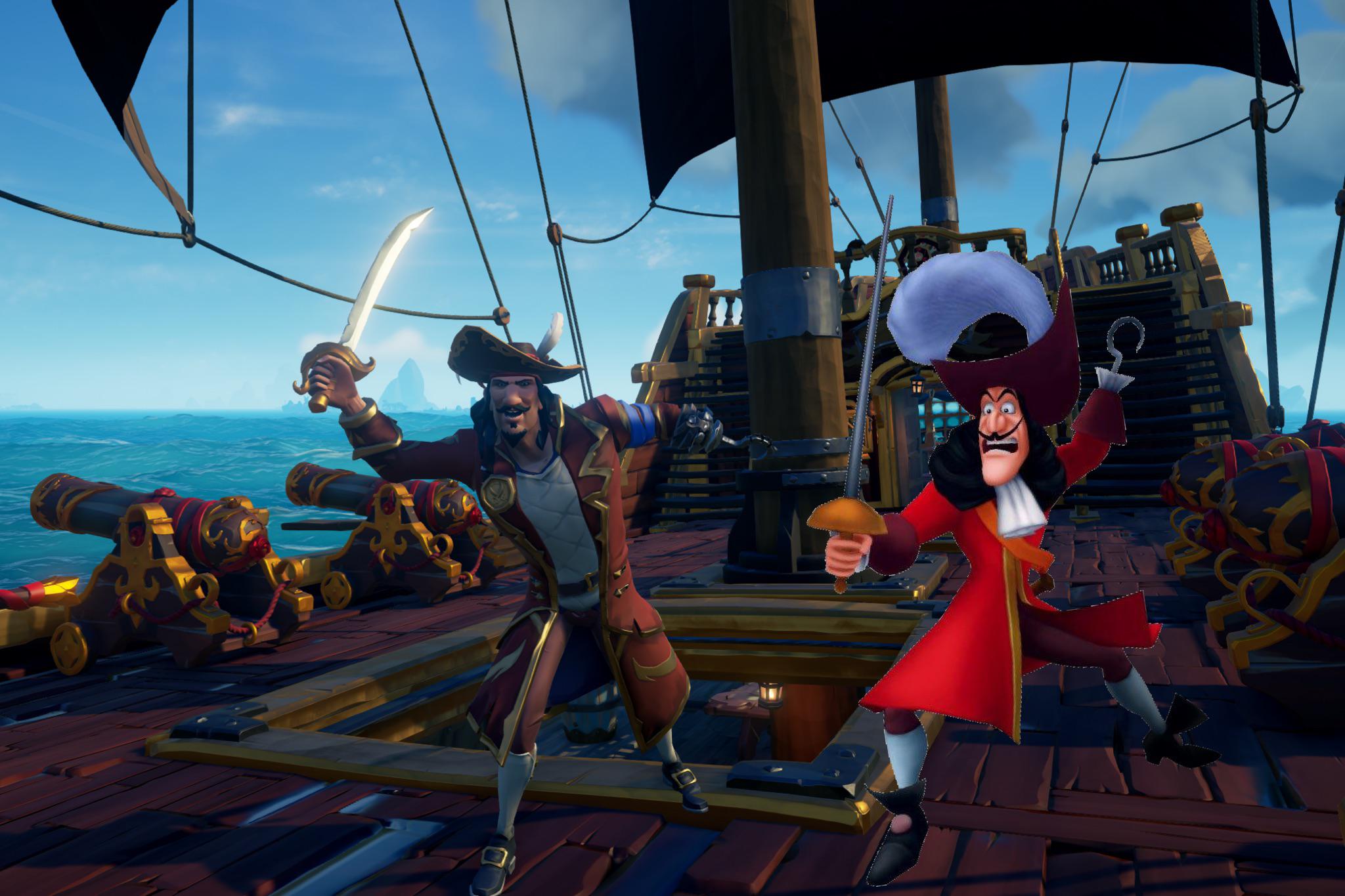 The old codfish himself: Captain Hook | Scrolller