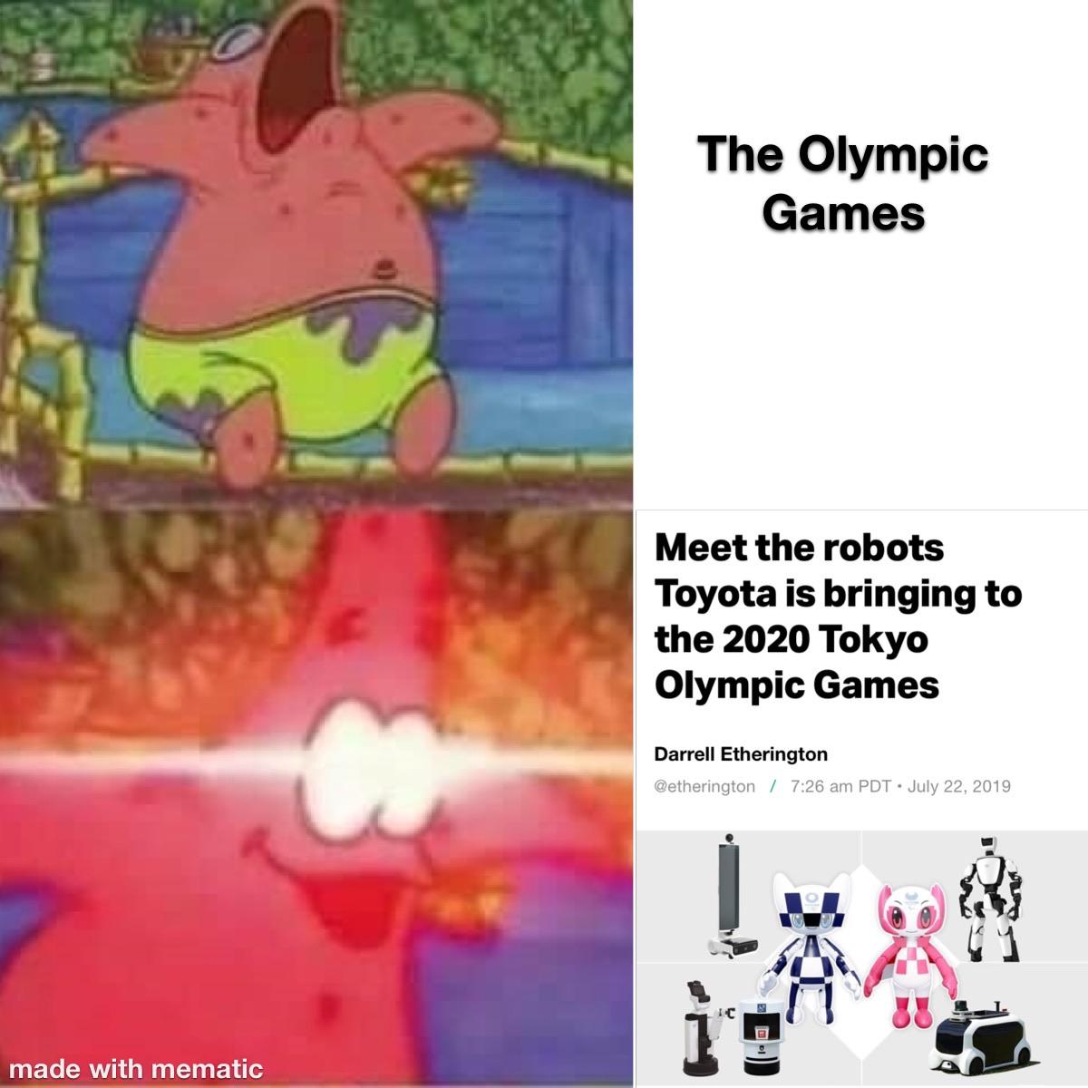 The Olympic Games suddenly got a lot more interesting... | Scrolller