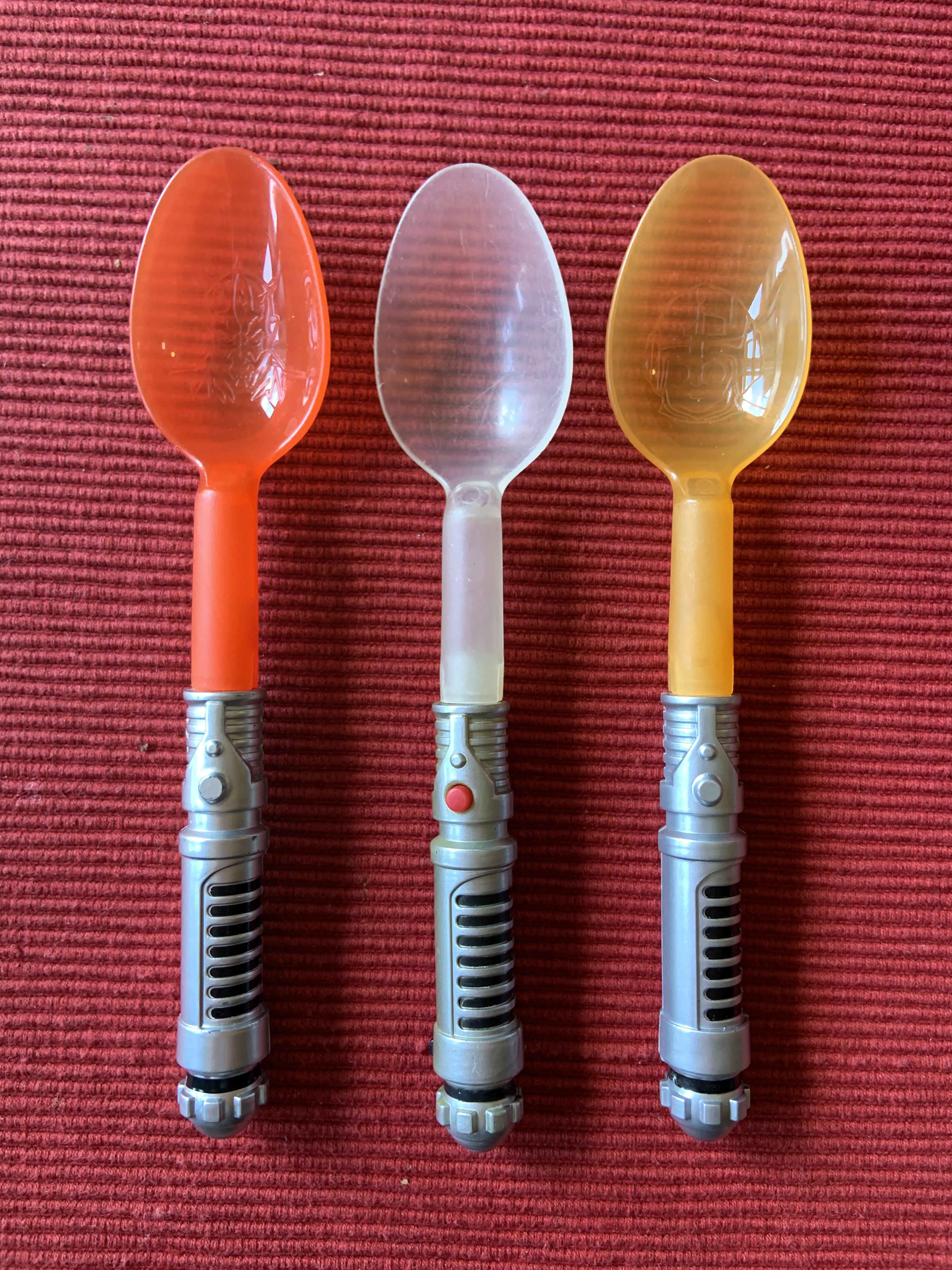 The only lightsabers in my collection. | Scrolller