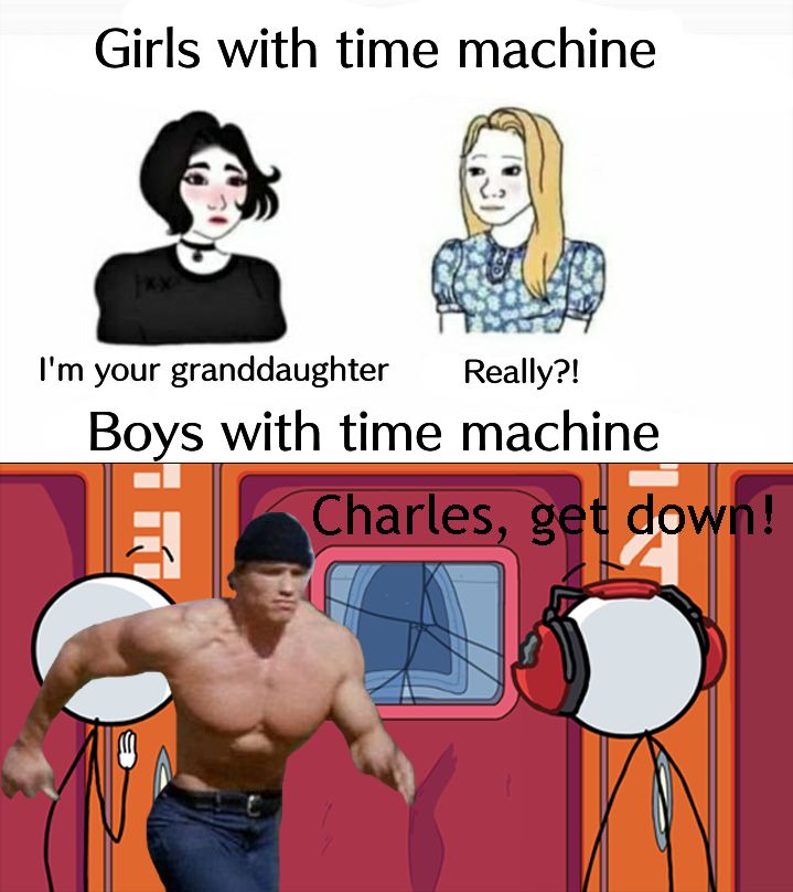 The only reason to create a time machine | Scrolller