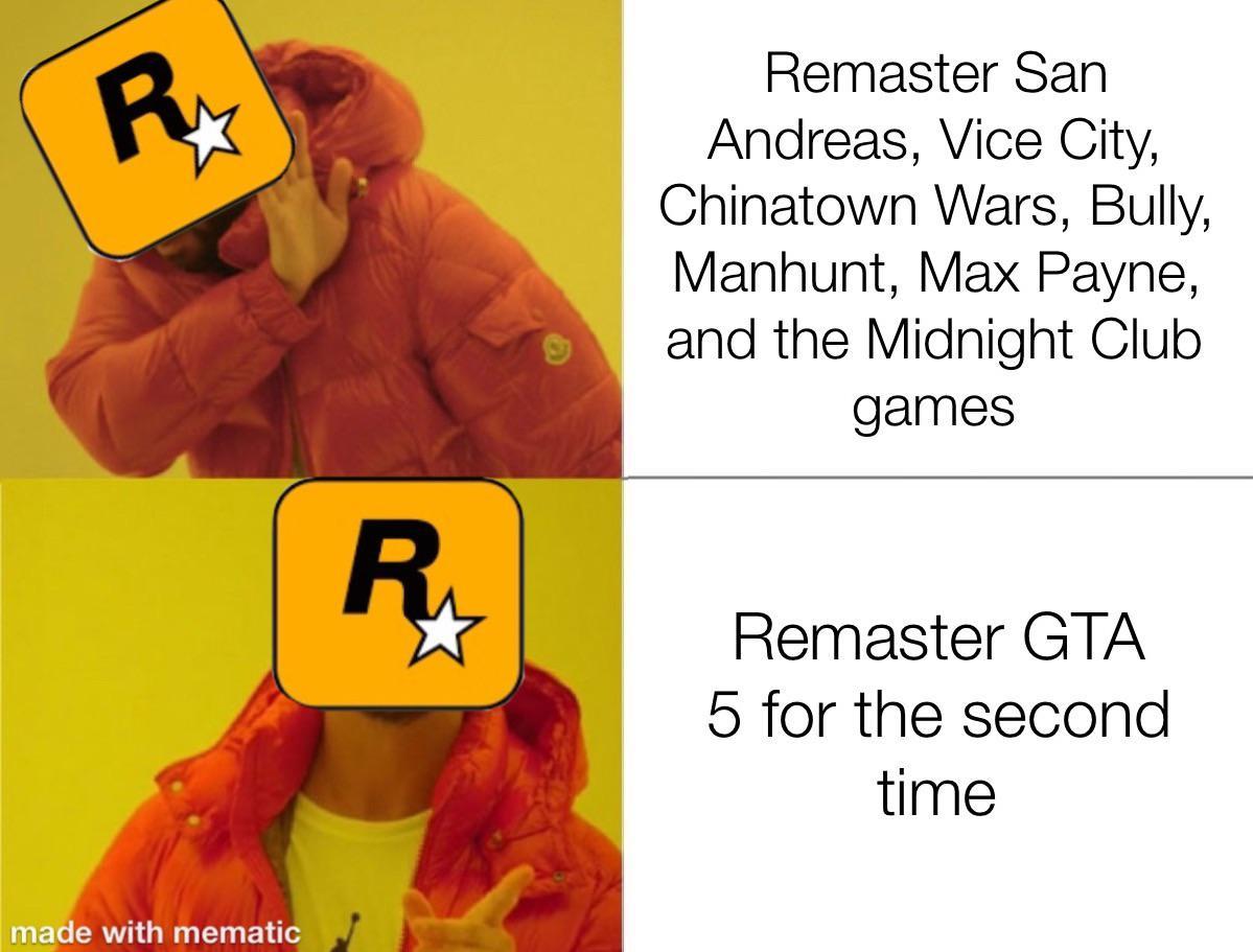 The only remasters we need | Scrolller