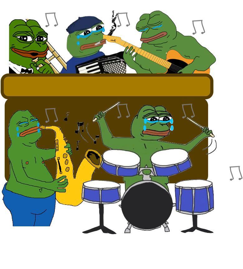 The Pepe band | Scrolller