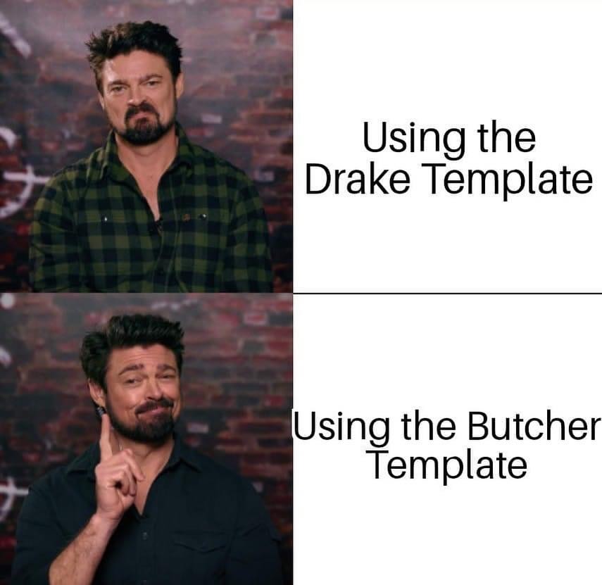 The perfect template. | Scrolller