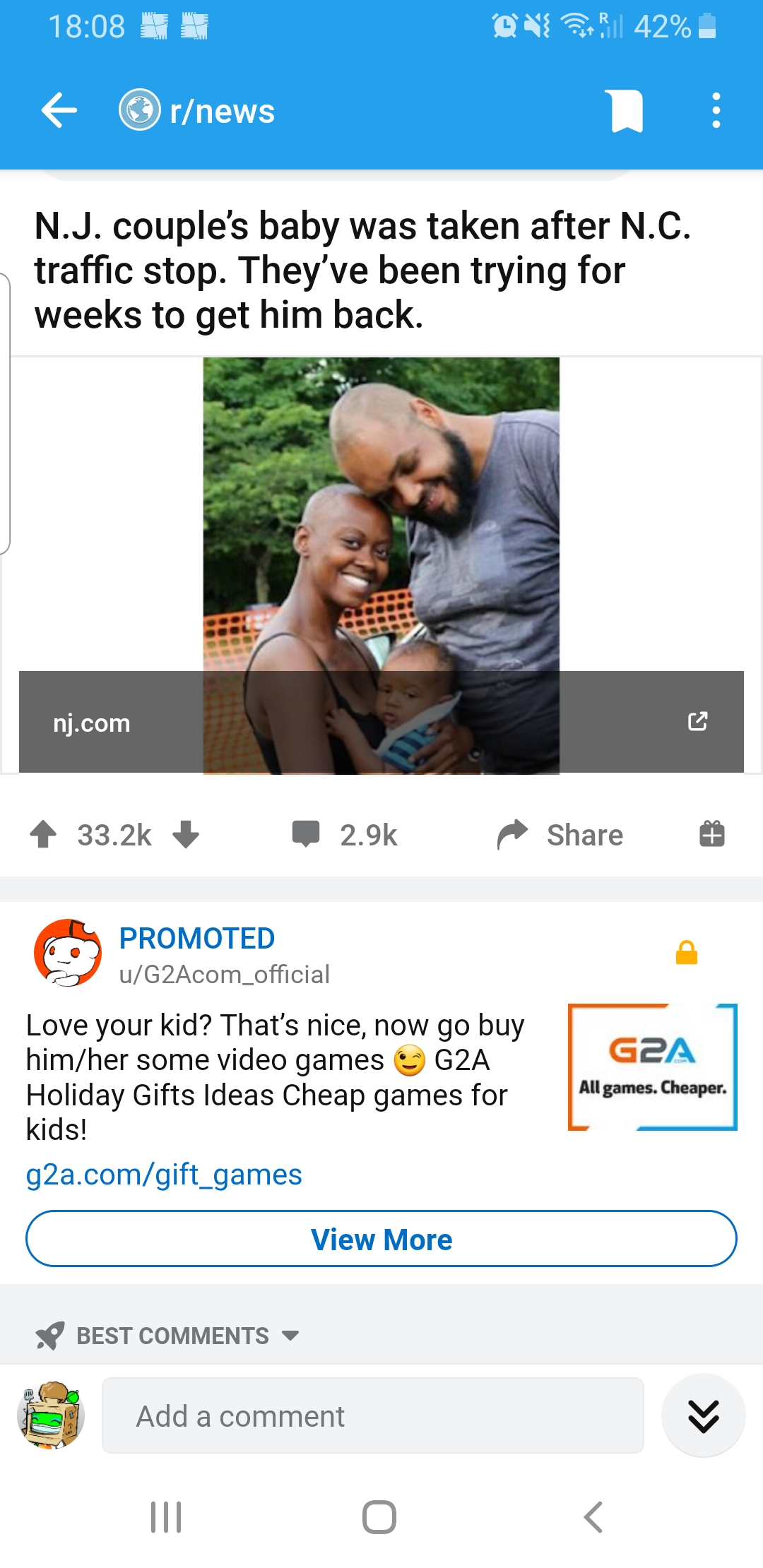 The placement of this ad, ooof! | Scrolller