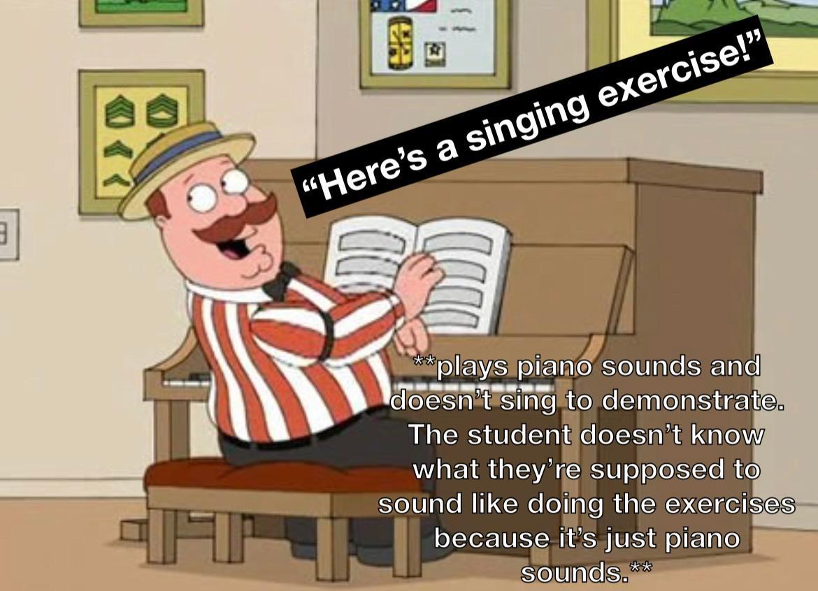 The problem with how singing exercises are presented to beginners... | Scrolller