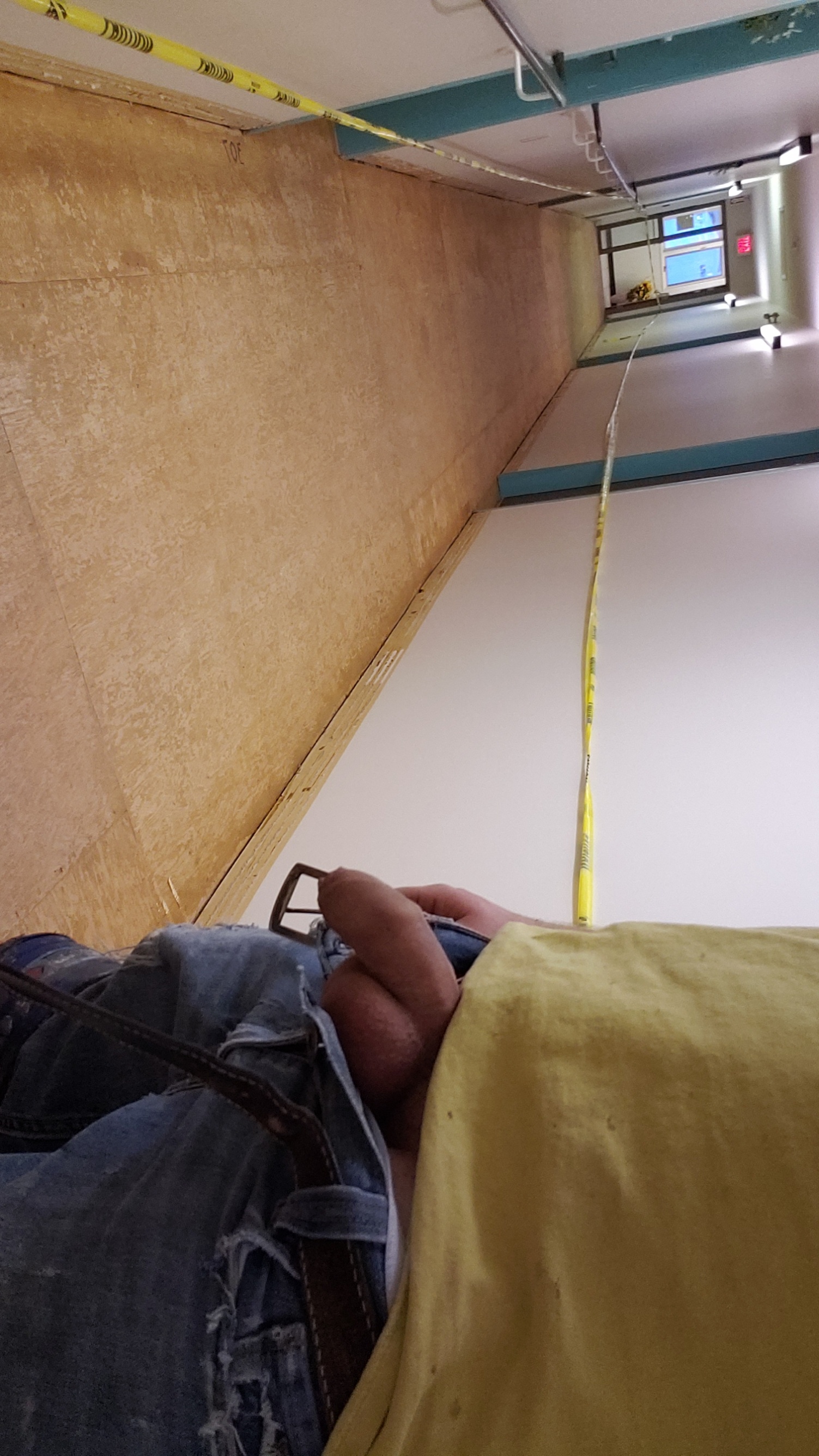 The real reason we ask you to stay in your roo(m)s when we replace the floors | Scrolller