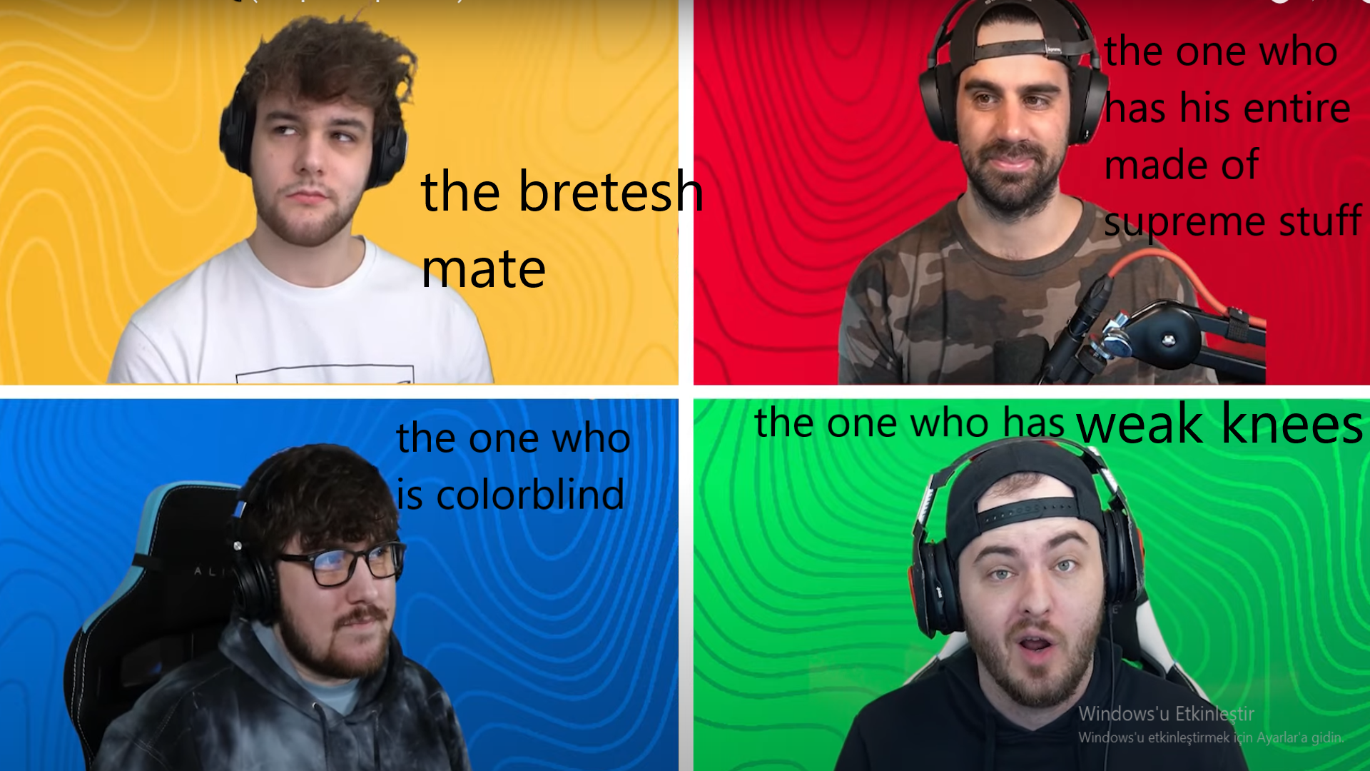 the regulars in a nutshell | Scrolller