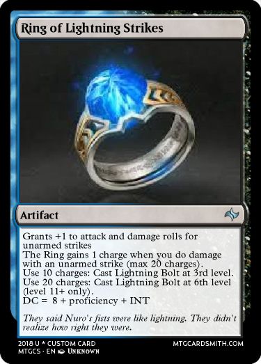 The Ring of Lightning Strikes | Scrolller