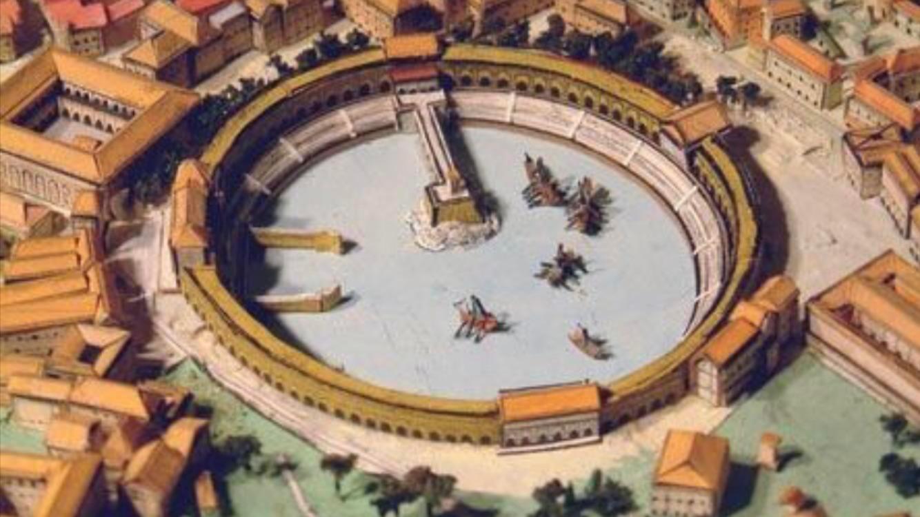 The Romans would bring in water from aqueducts flooding the colosseum ...