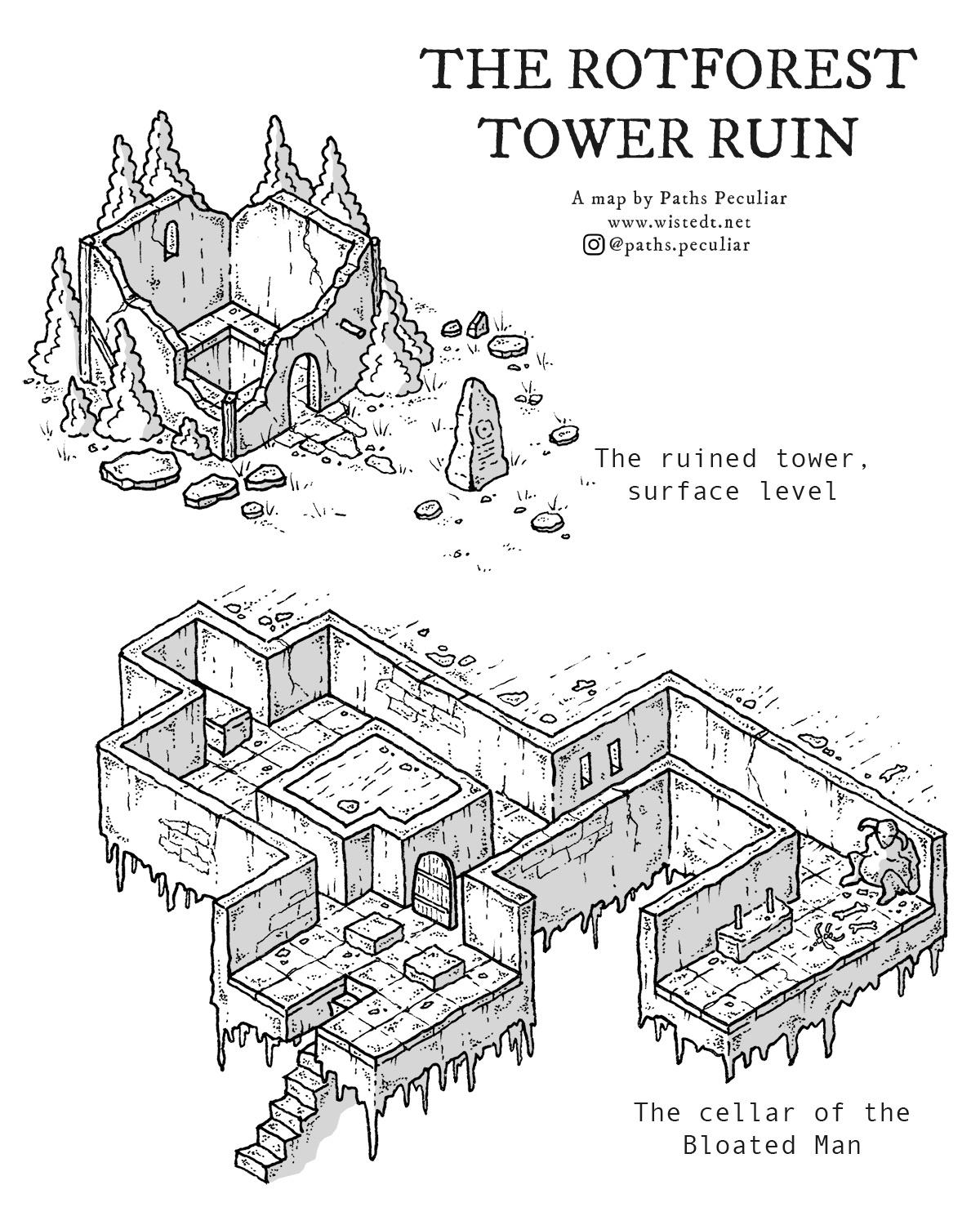 The Rotforest Tower Ruin | Scrolller