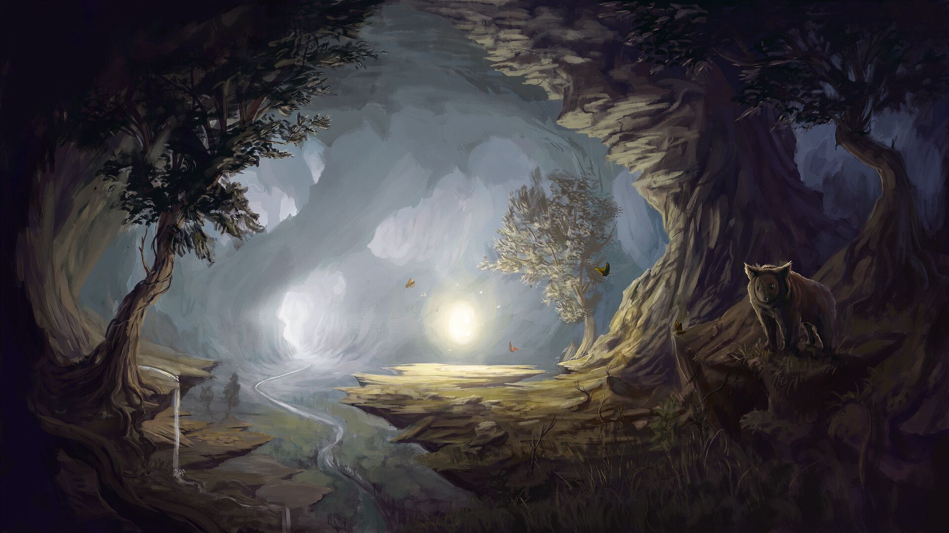 The Sanctuary Under the Mountain by Alexis Susani | Scrolller