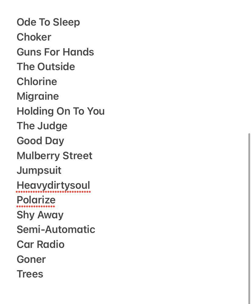 The Setlist From The First Official Takeover Tour Show (Yes, This Is Real) (Spoilers) | Scrolller