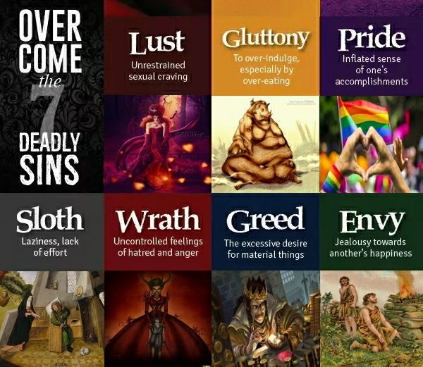 The Seven Deadly Sins | Scrolller