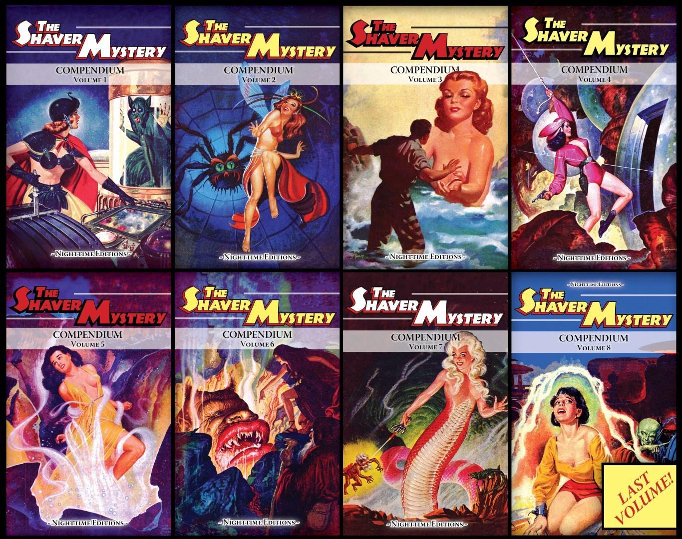 The Shaver Mystery Compendium. (Complete anthology in eight Volumes) | Scrolller