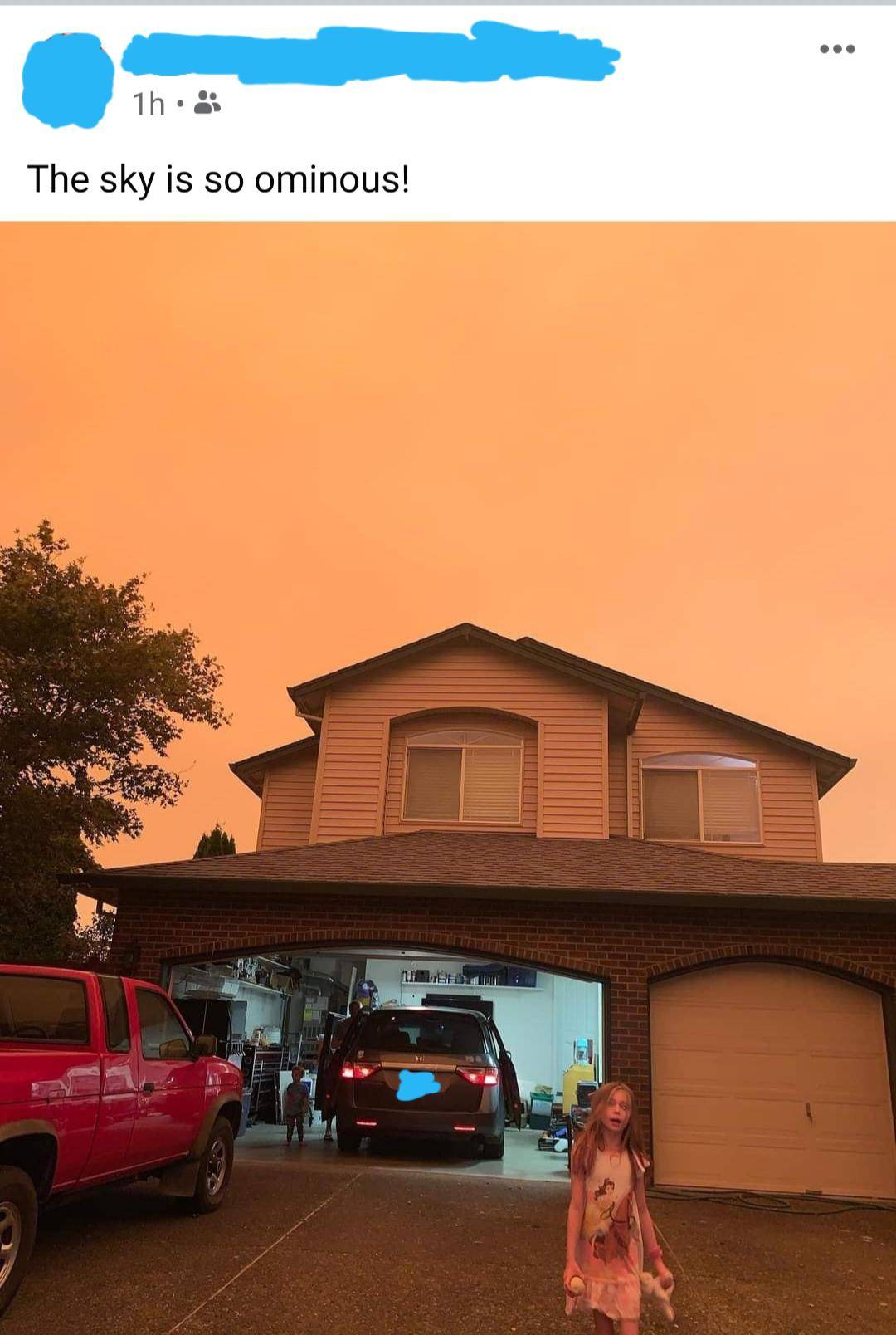 The Sky is So Ominous... | Scrolller