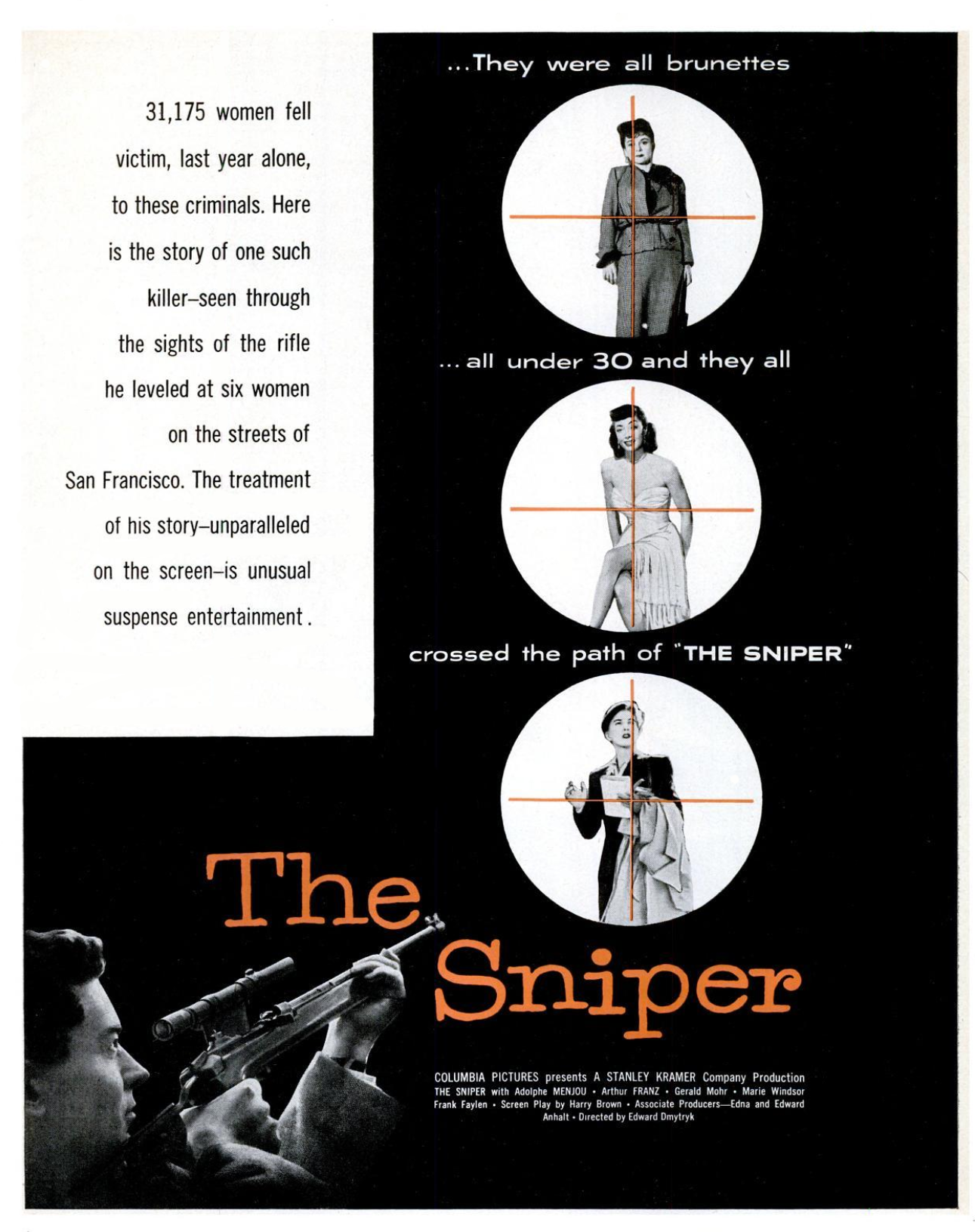 "The Sniper", 1952 | Scrolller
