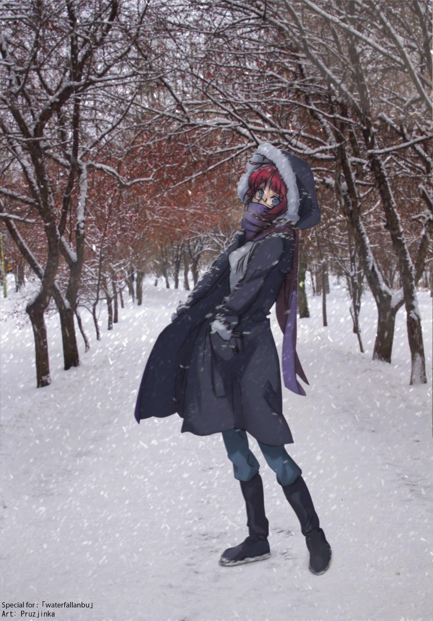 The snow pathway | Scrolller